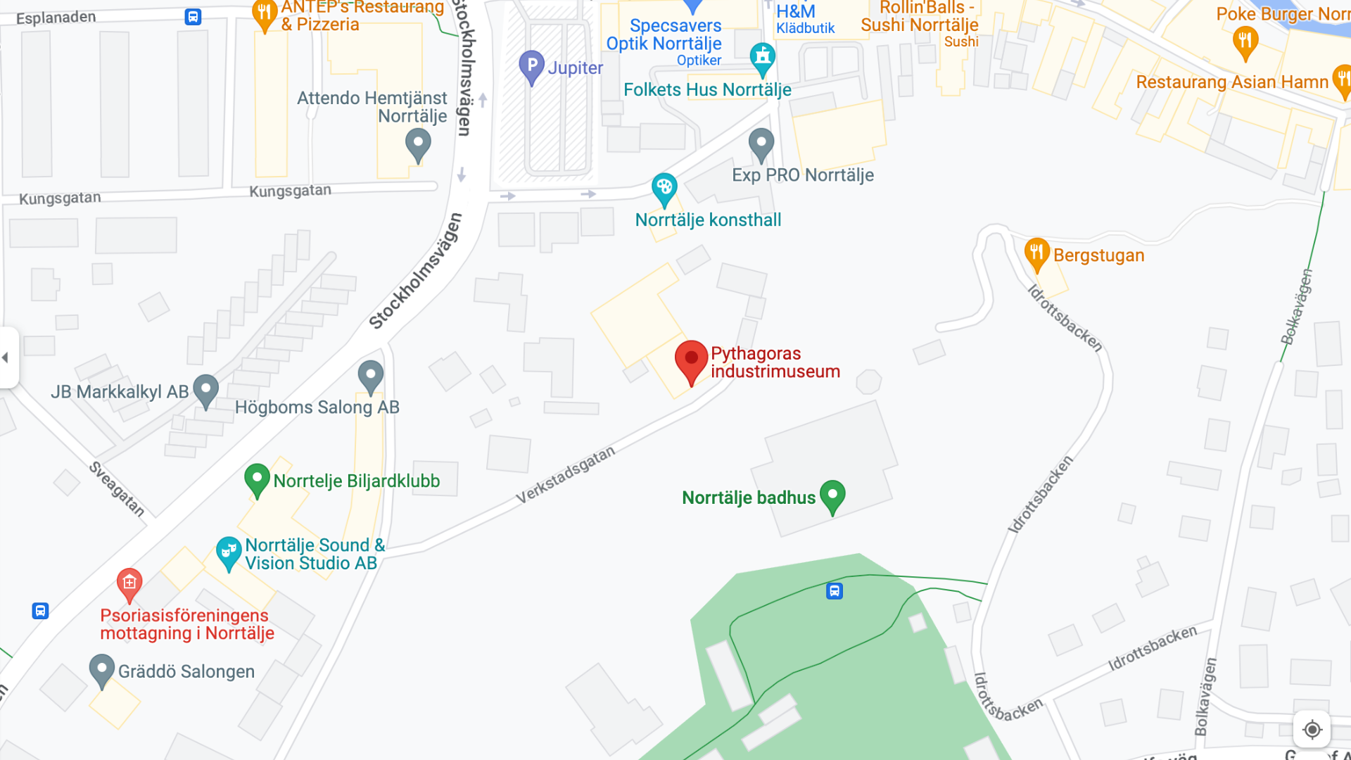 Hitta hit – Pythagoras Industrimuseum